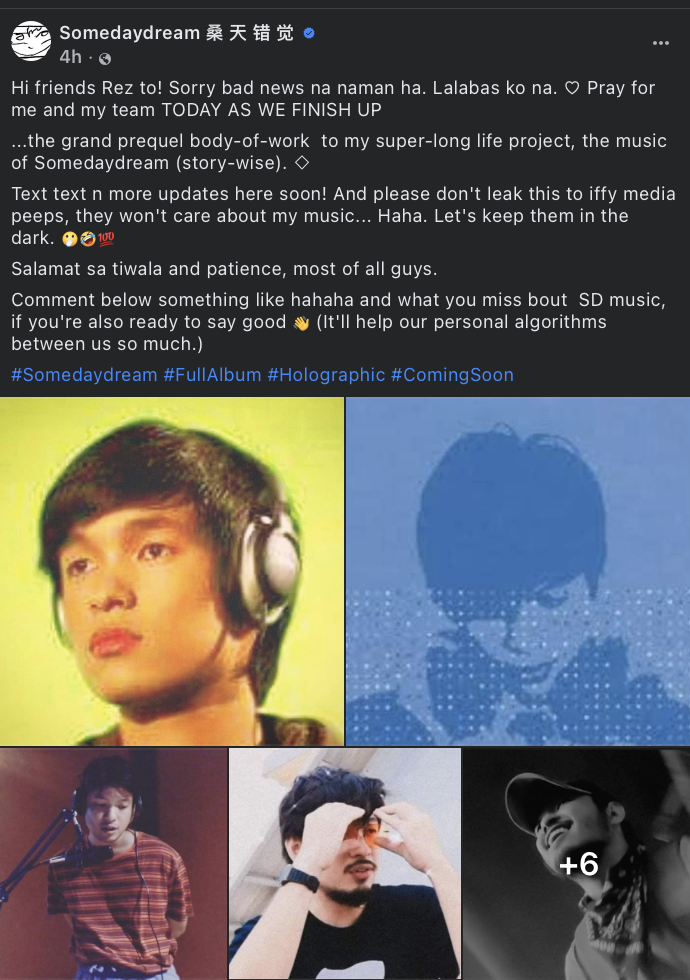 Is Rez Toledo A.K.A. Somedaydream Coming Back With New Music? - Boomerang